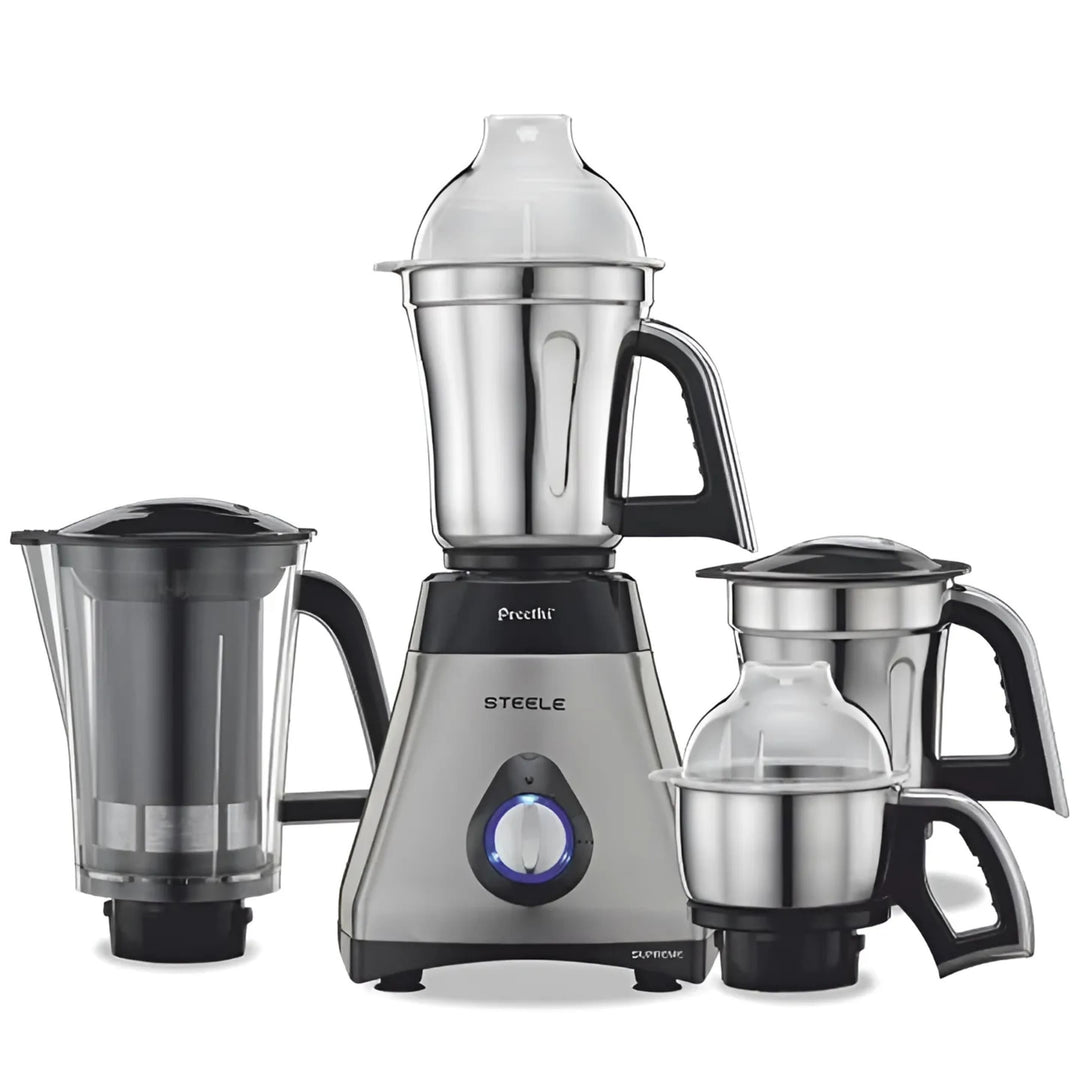 Preethi Steel Supreme Mixer Grinder – Indian Grinders