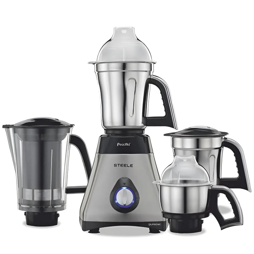 Preethi Steel Supreme Mixer Grinder – Indian Grinders